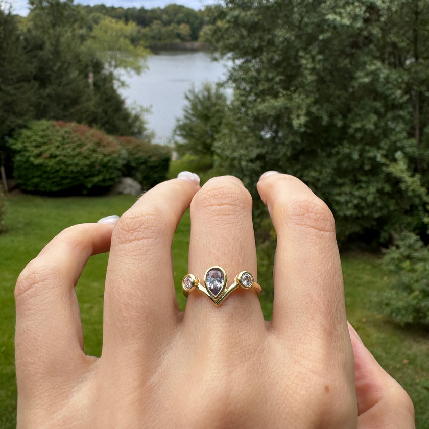 SAINT LUCIA ENGAGEMENT RING – VERAMEAT