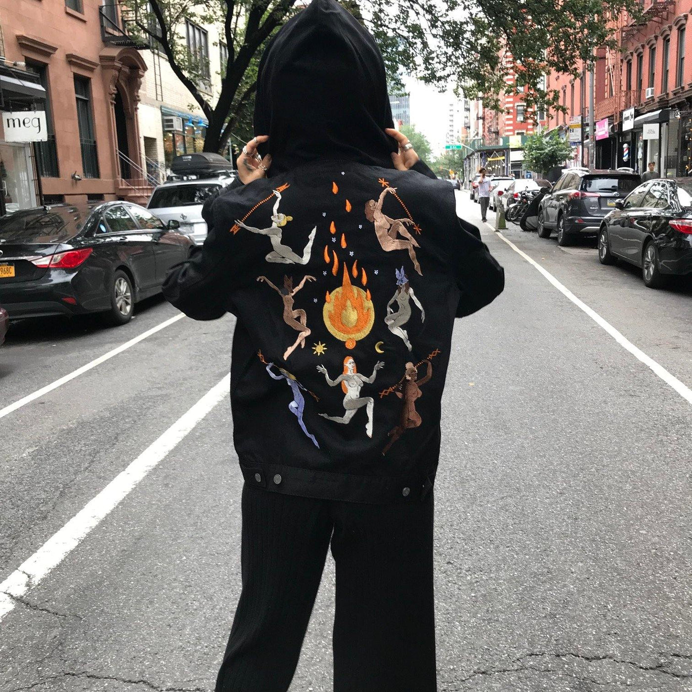 BLOOD MOON FIRE LADY JACKET