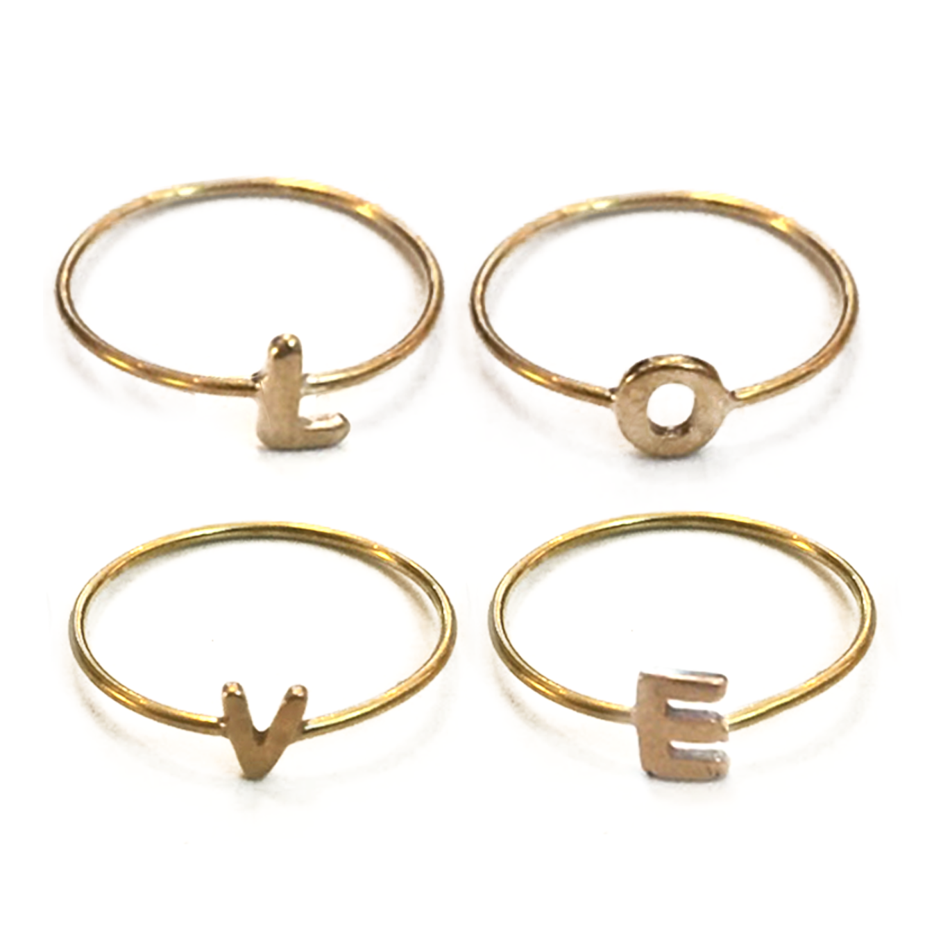 ALPHABET RINGS