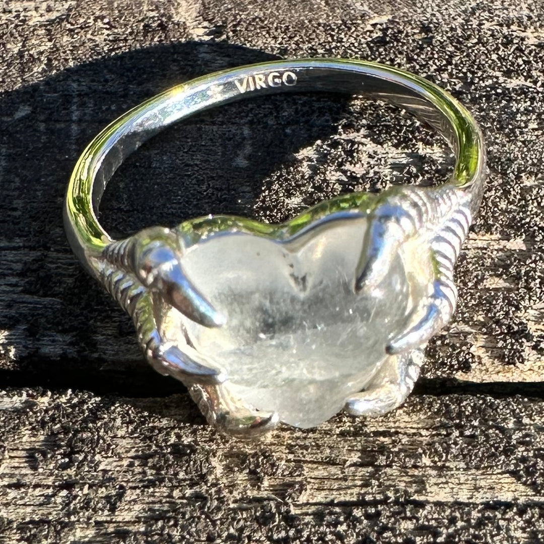 CLAWS ON ZODIAC BIRTHSTONE RING – VERAMEAT